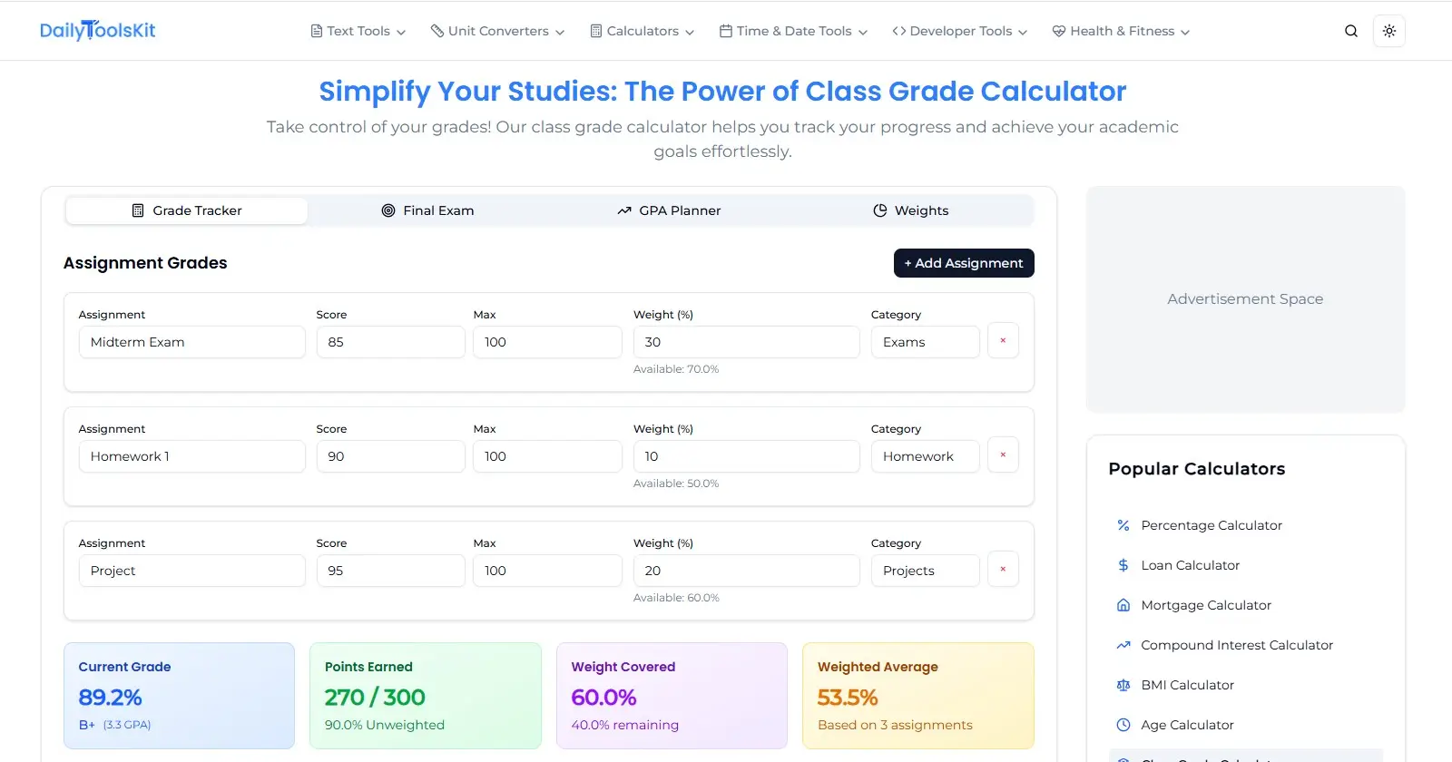 Transform Your Grades with Our Class Grade Calculator Guide